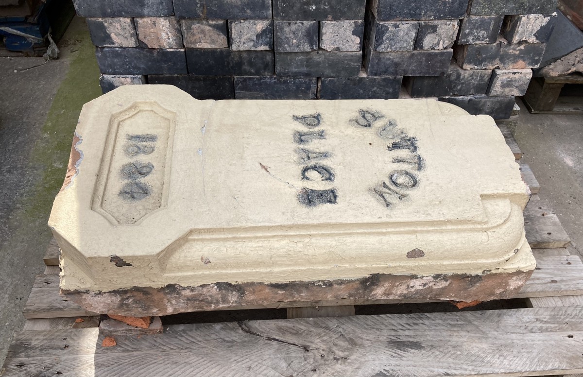 Antique & Reclaimed Reclaimed Sand Stone Plaque- SalvoWEB UK