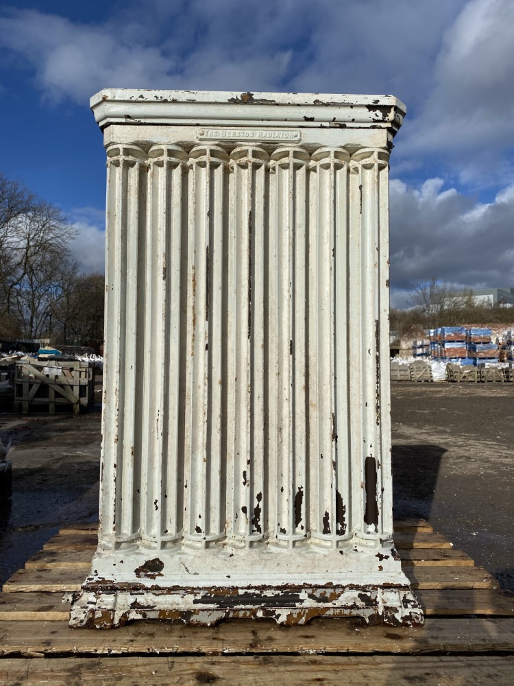Antique & Reclaimed Reclaimed “The Beeston Radiator” Church Cast Iron ...