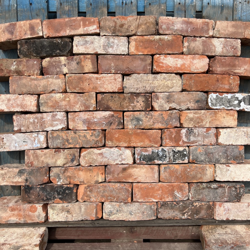 Antique & Reclaimed Reclaimed Cheshire Wirecut Imperial Bricks- SalvoWEB UK