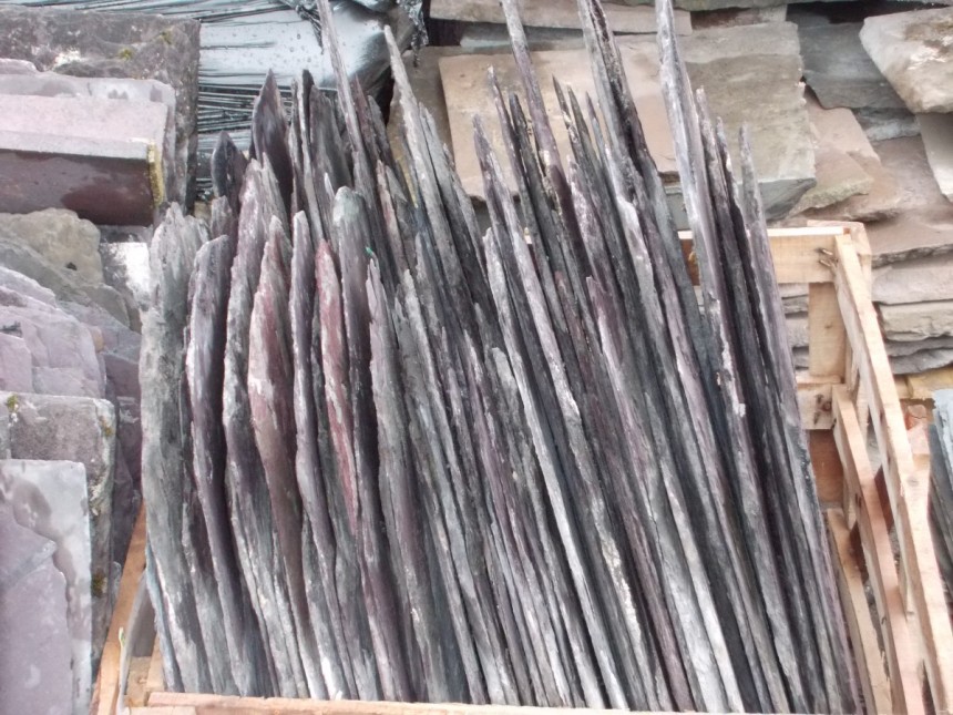 Antique & Reclaimed Welsh Reclaimed Random Roof Slates- SalvoWEB UK