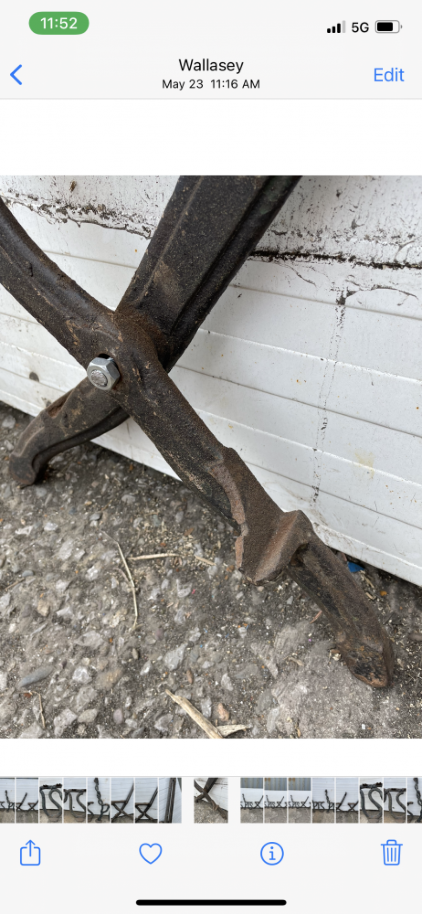 Antique & Reclaimed listings Stunning Bench Ends 2 Sets. SR:104 ...