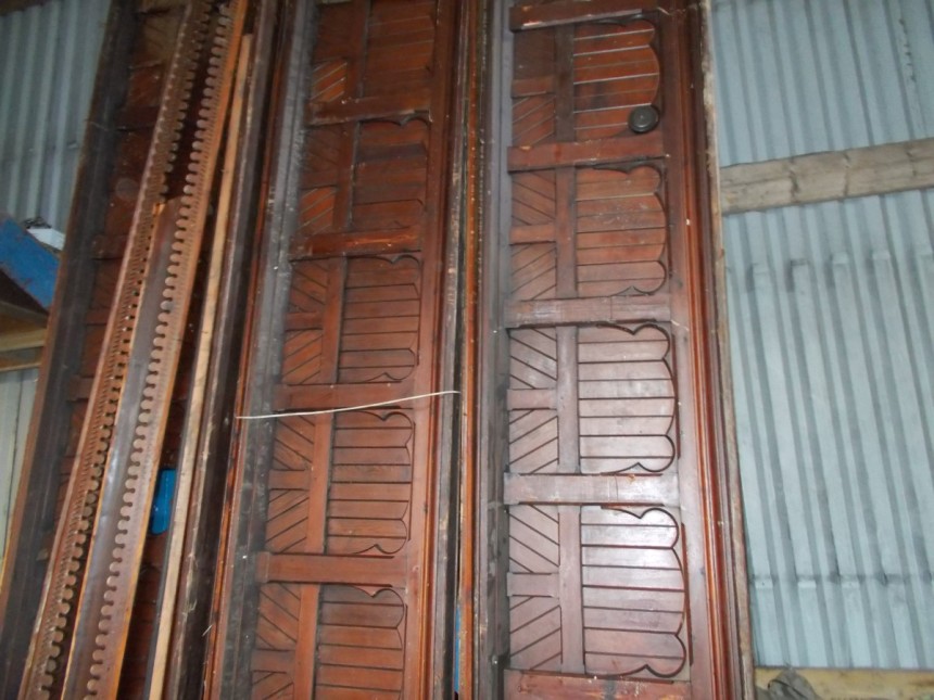 Antique & Reclaimed Ornate wood church balcony- SalvoWEB UK