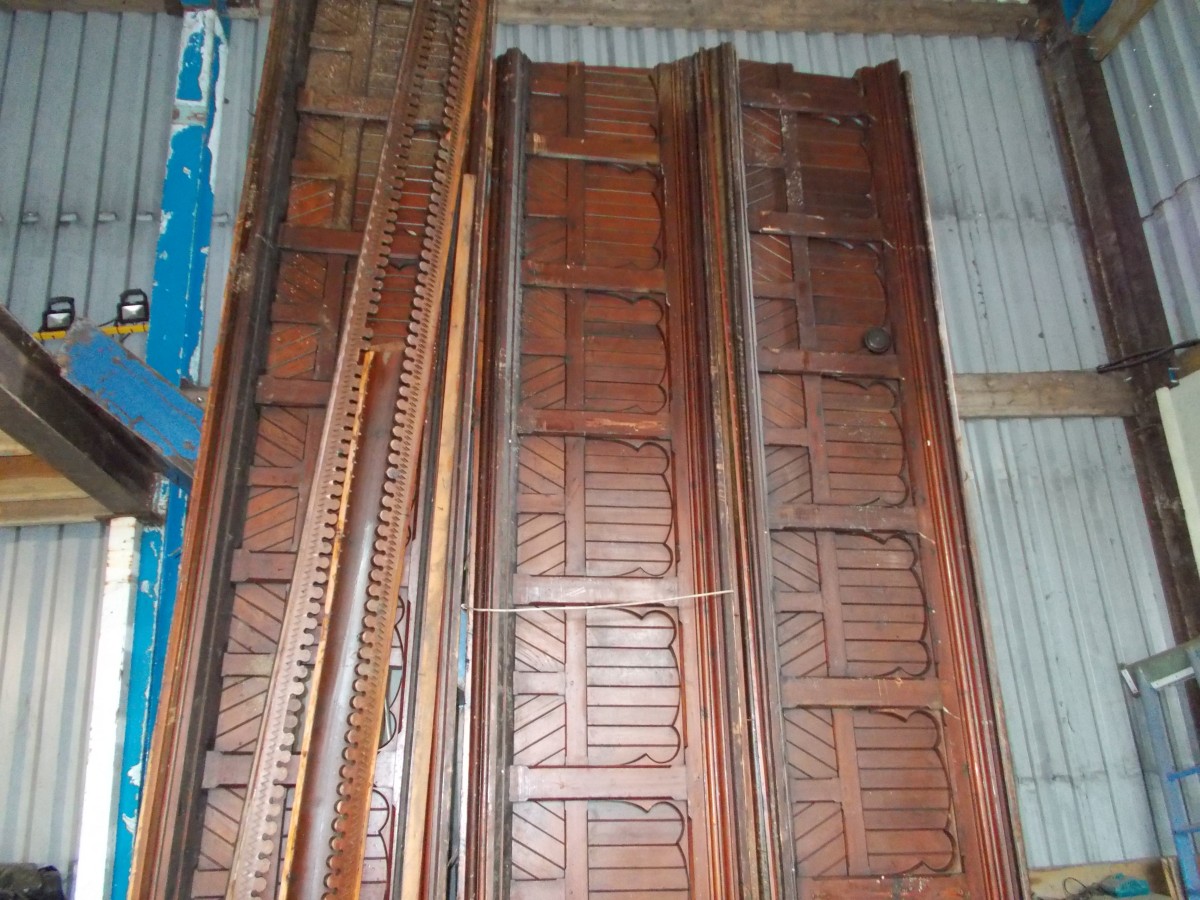 Antique & Reclaimed Ornate wood church balcony- SalvoWEB UK