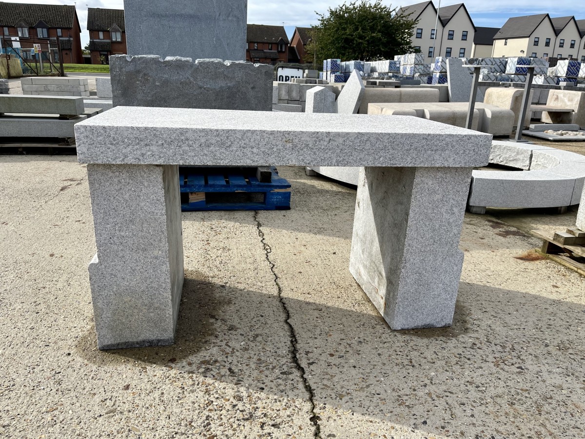 Recraft + Upcycled Recraft: Granite seat / table - SalvoWEB UK