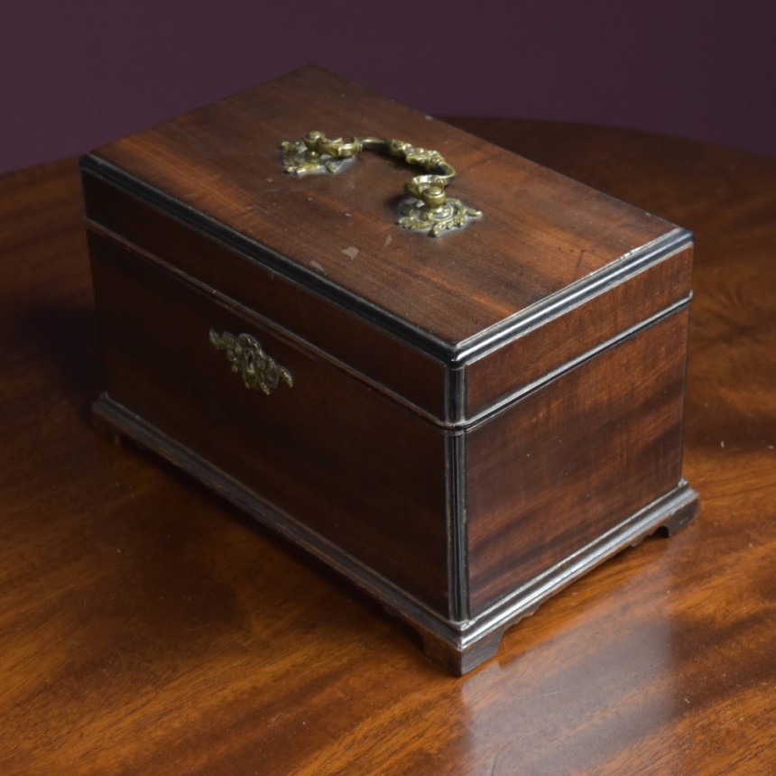 Antique & Reclaimed Georgian Tea Caddy- SalvoWEB UK