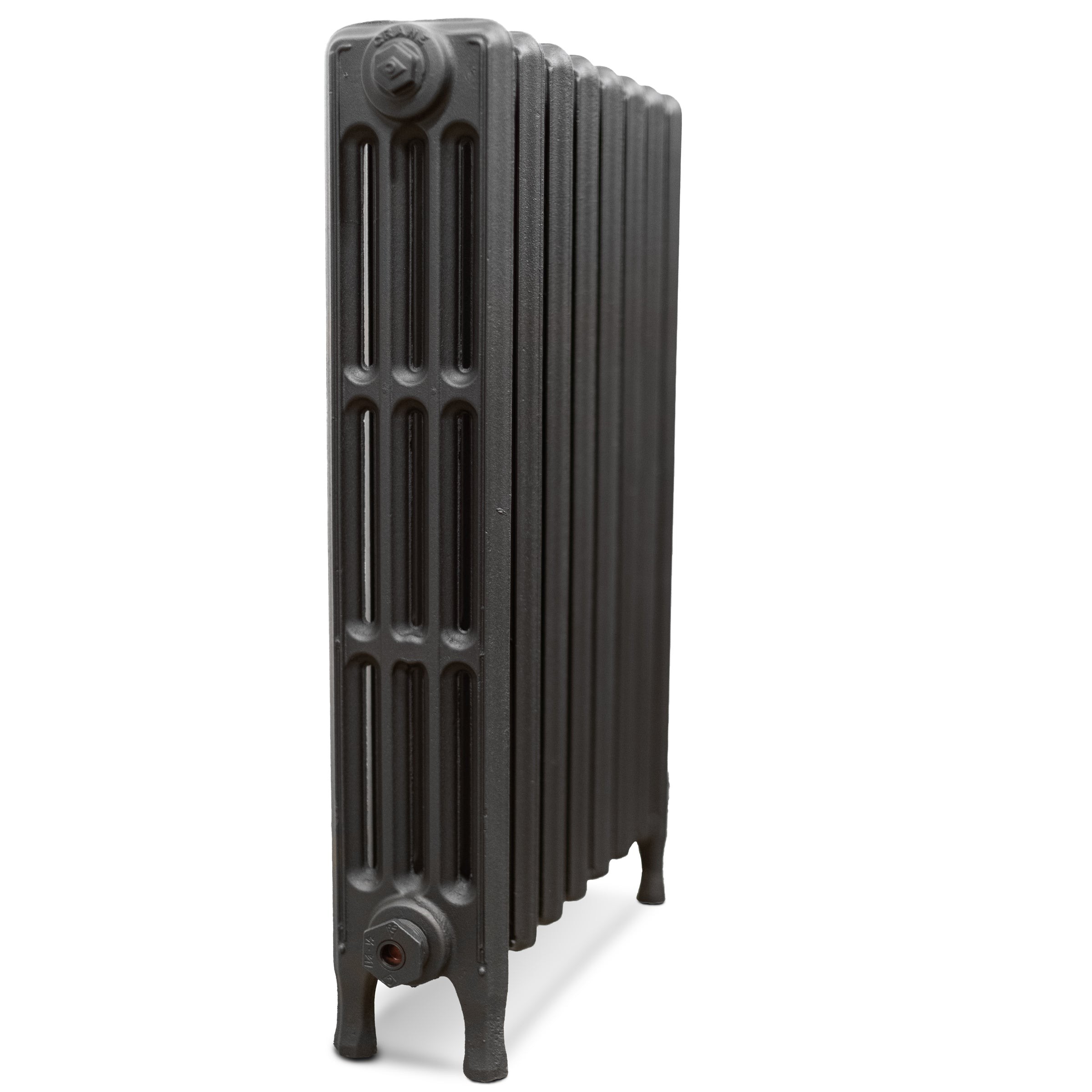 Antique & Reclaimed Fully Restored Cast Iron Radiator 4 Column (76cm ...