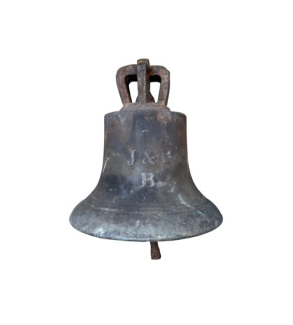 Antique & Reclaimed Antique Church Bronze Bell with Clapper Made By J ...
