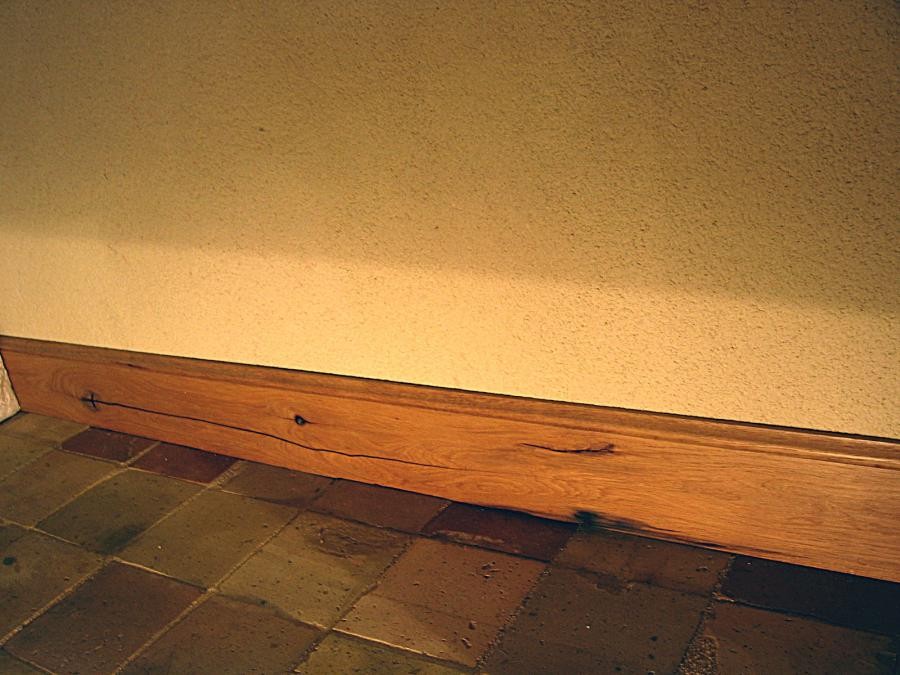 Antique & Reclaimed Antique Oak Skirting Boards (planks)- SalvoWEB France