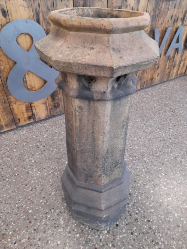 Antique & Reclaimed Reclaimed Victorian Buff Clay Octagonal Arch Vented ...