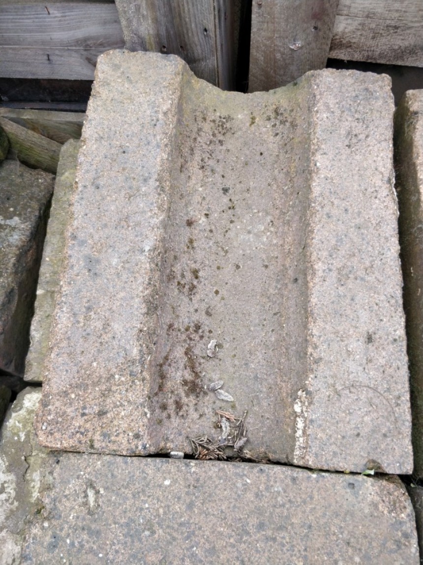 Antique & Reclaimed Reclaimed Blue/Black Clay Gully Brick Stone ...