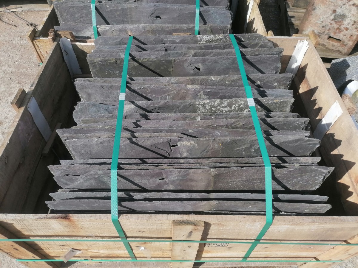 Antique & Reclaimed Reclaimed Ton Slates / Tonners Roof Renovation ...