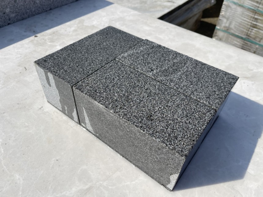 New & Repro New: Pristine solid granite blocks , setts sawn and ...