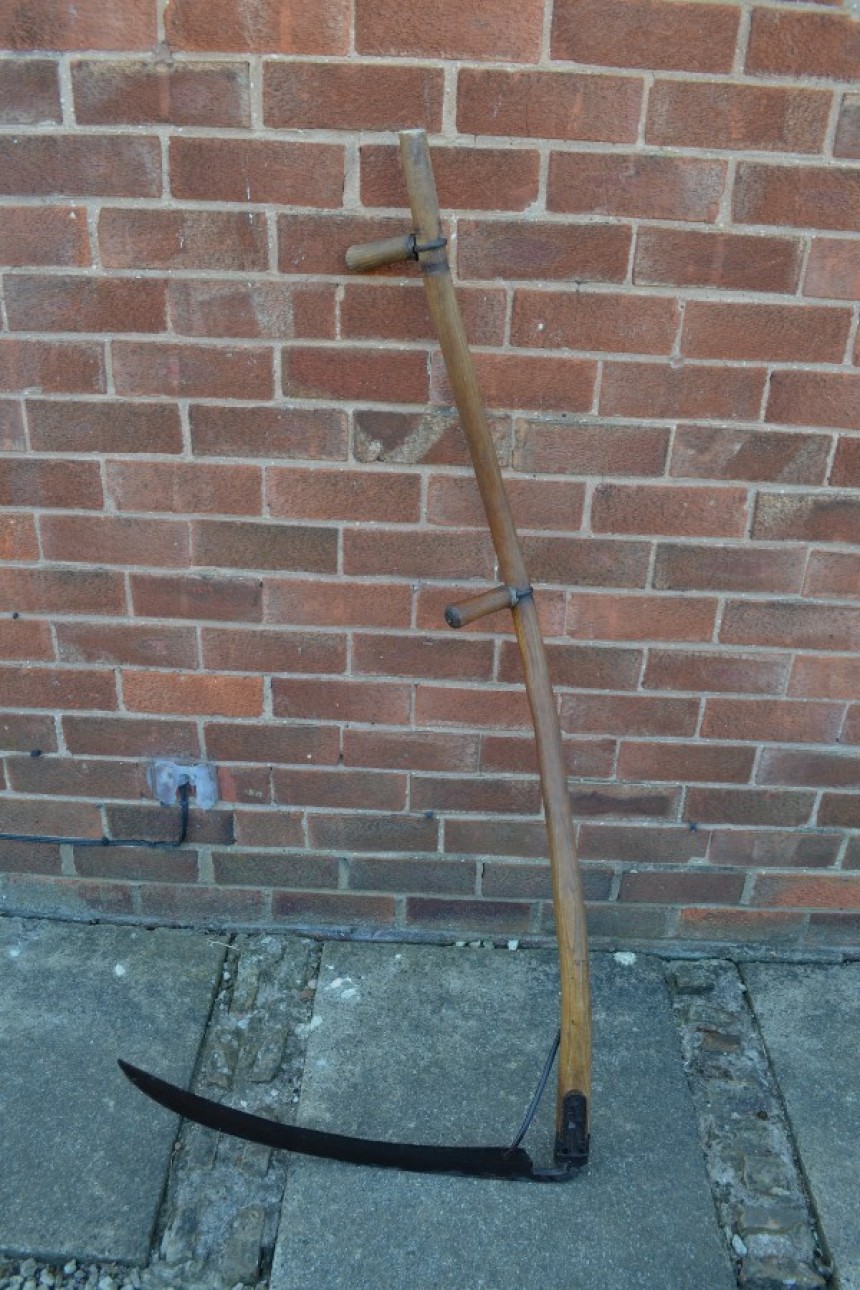 Antique & Reclaimed antique hay scythe- SalvoWEB UK