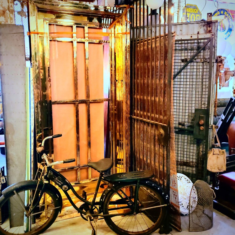 Antique & Reclaimed Brass doors with structural brass frames- SalvoWEB ...