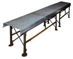 Recraft & Upcycled Industrial work/display table- SalvoWEB Canada