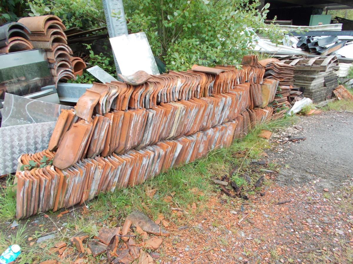 Antique & Reclaimed Clay pan tiles- SalvoWEB UK