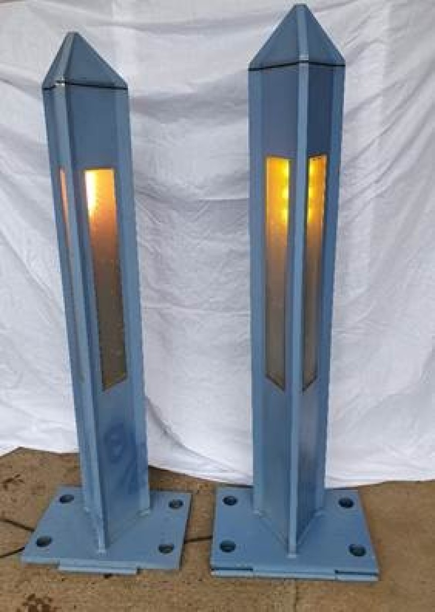 Antique & Reclaimed Exceptionally Rare Shard Style Lights – Art Deco ...