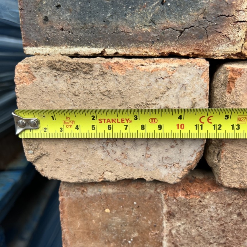 Antique & Reclaimed Reclaimed Imperial Scotch Common Brick | Pack of ...