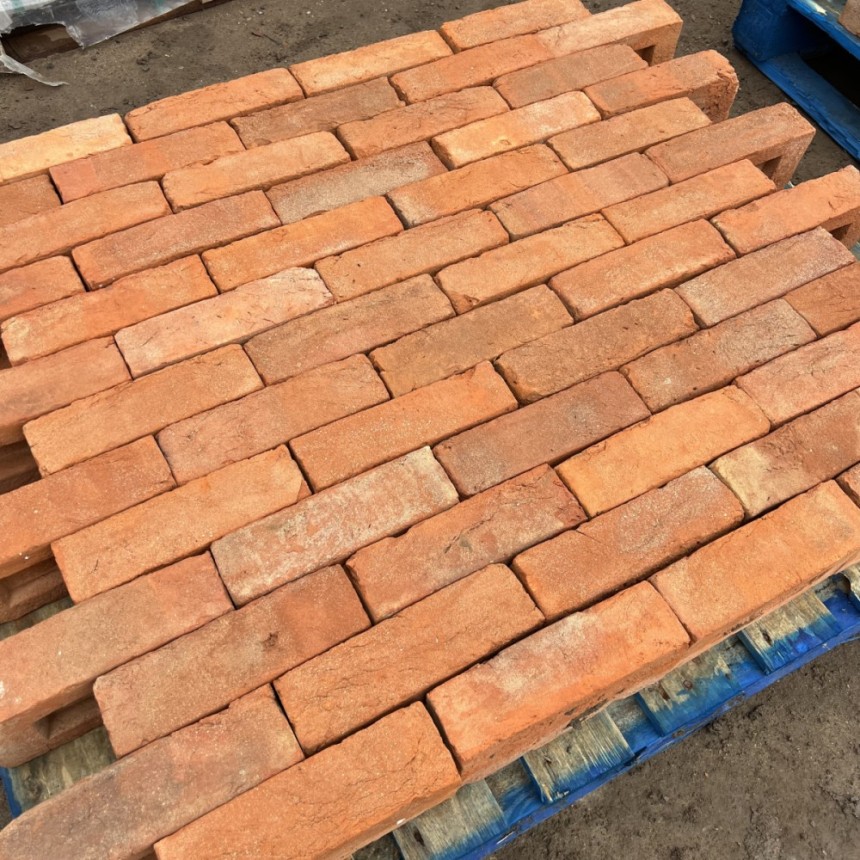 Antique & Reclaimed Reclamation 68mm Premium Soft Red Rubber Handmade ...