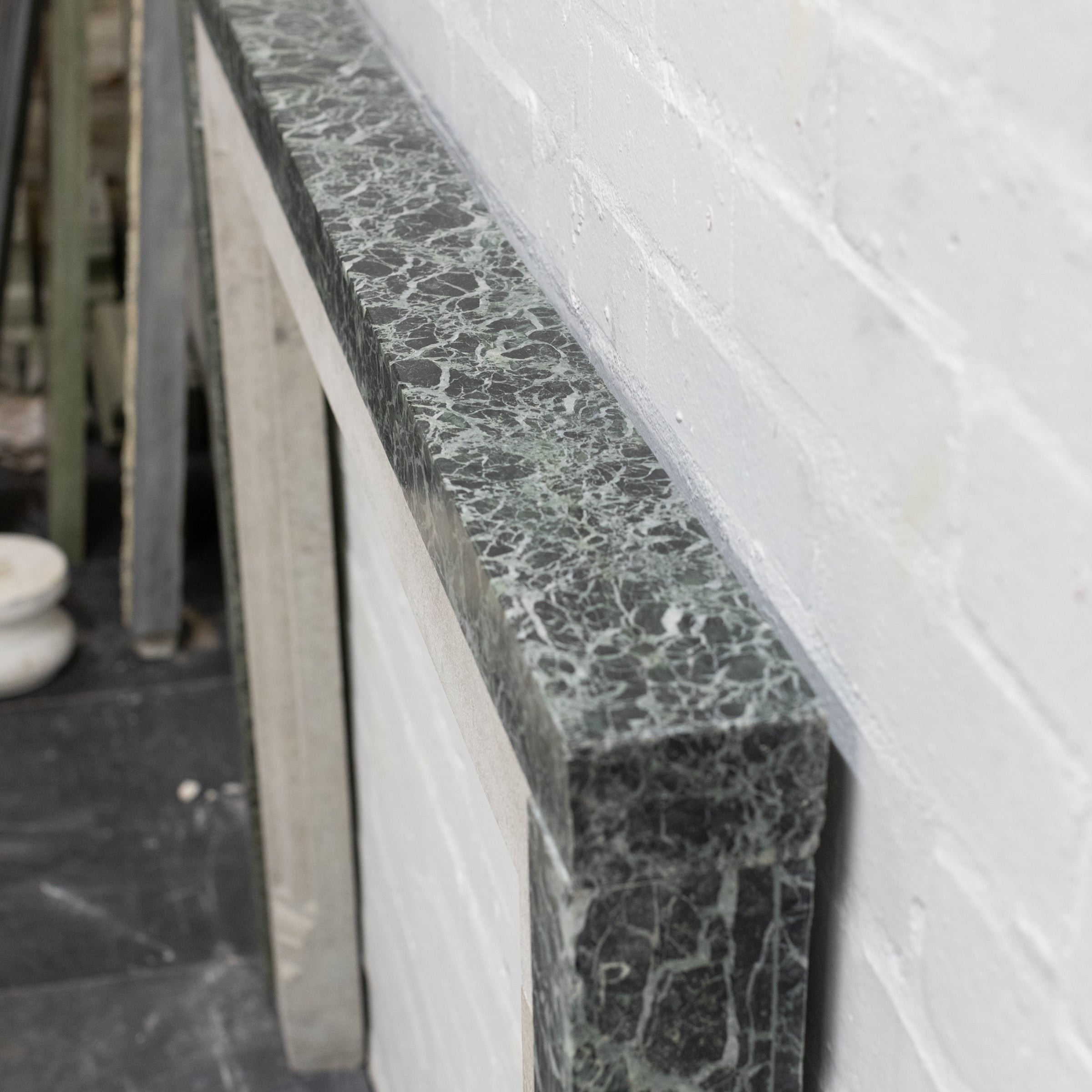 Antique & Reclaimed Early 20th Century Portland Stone & Verdi Marble ...