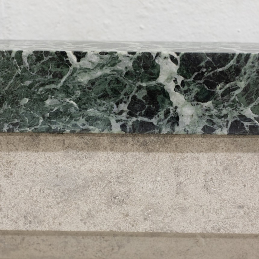 Antique & Reclaimed Early 20th Century Portland Stone & Verdi Marble ...