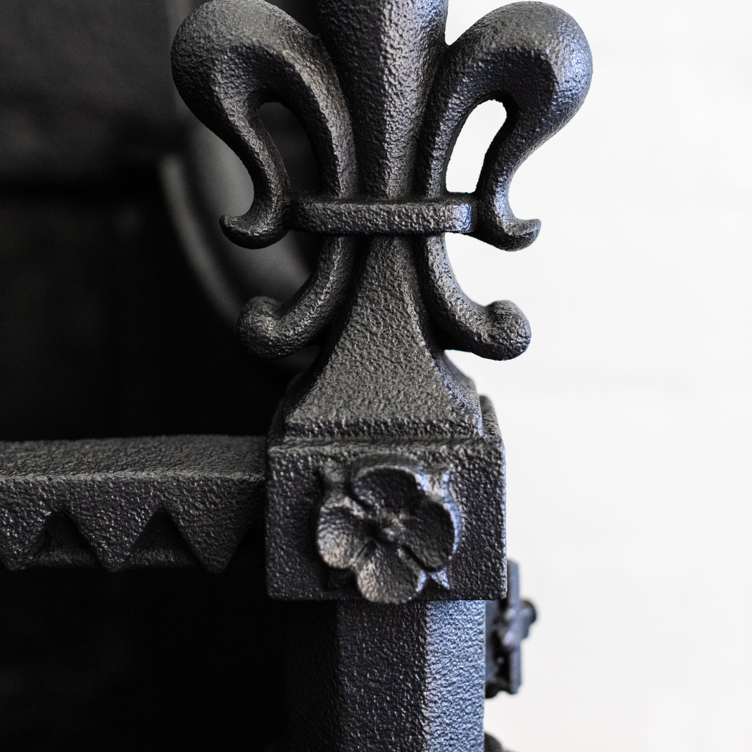 Antique & Reclaimed Antique Gothic Revival Cast Iron Fire Basket ...