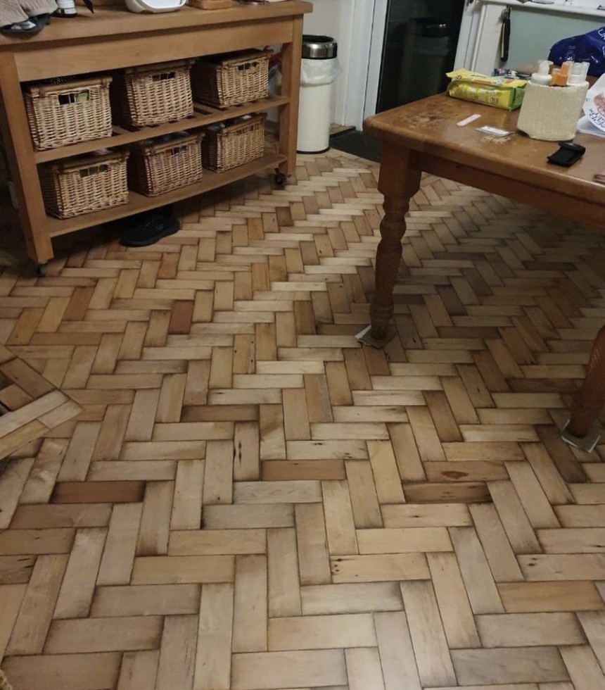 Antique & Reclaimed Reclaimed Maple Parquet Flooring- SalvoWEB UK