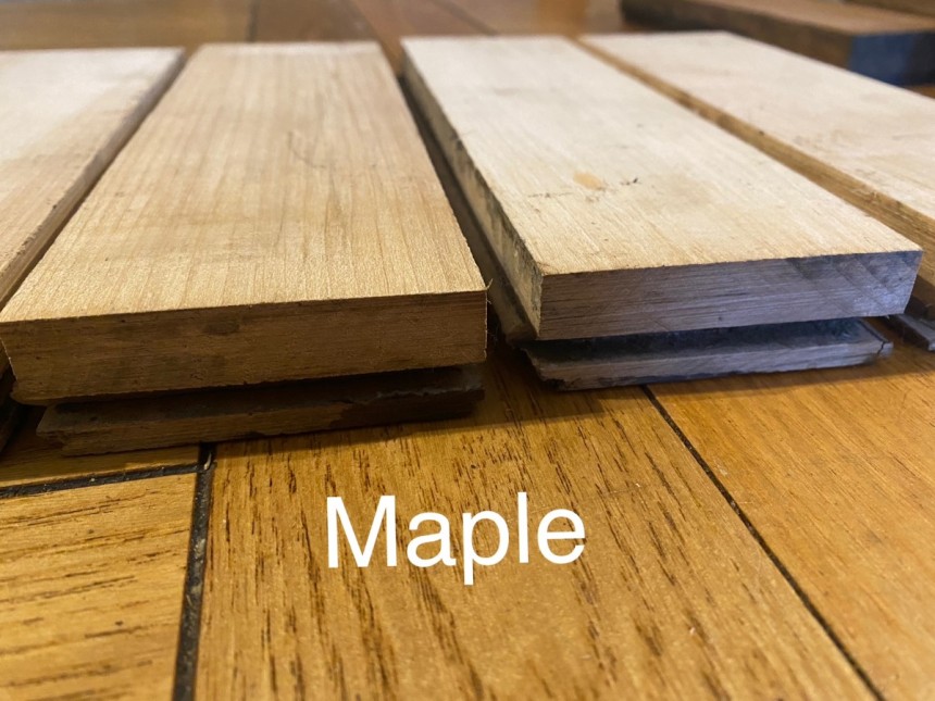 Antique & Reclaimed Reclaimed Maple Parquet Flooring- SalvoWEB UK