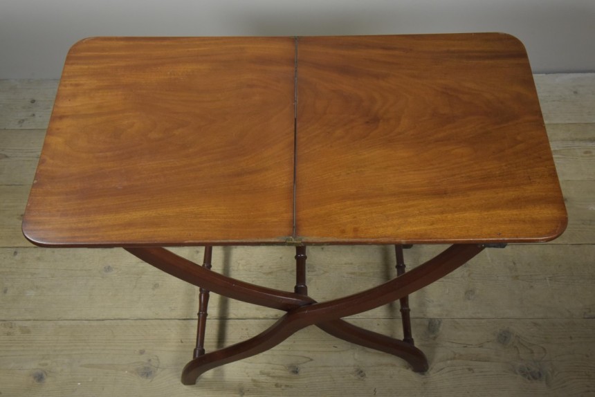 Antique & Reclaimed Antique Mahogany Coaching Table- SalvoWEB UK