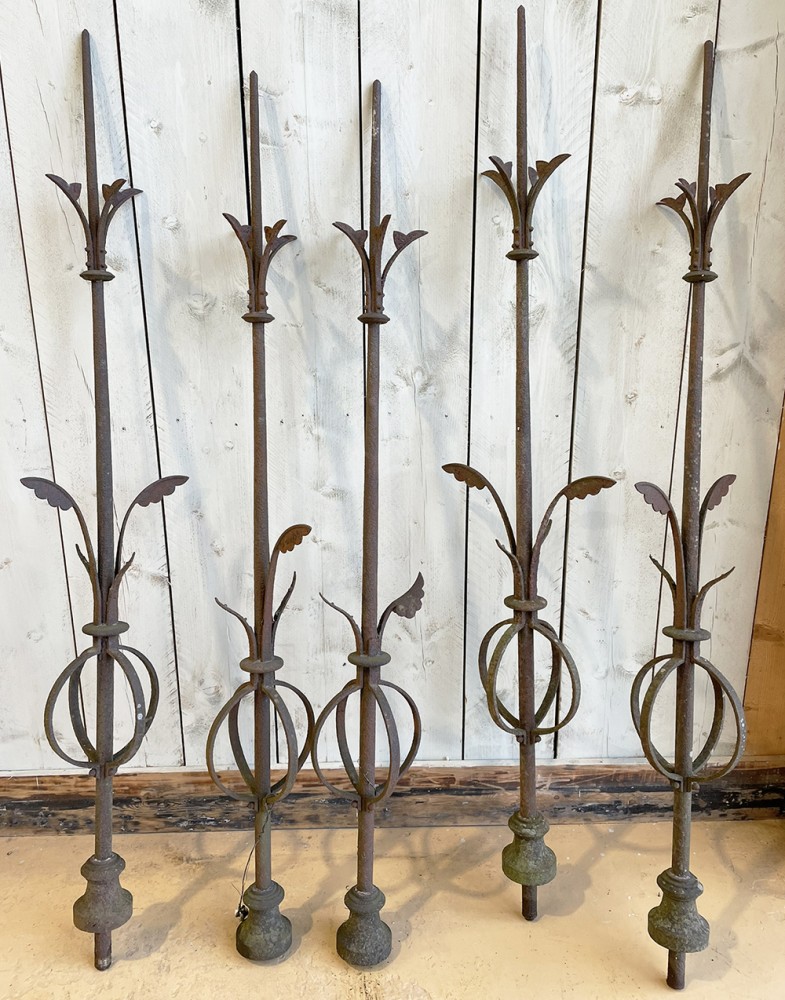 Antique & Reclaimed Set of Reclaimed Lightning Rods- SalvoWEB UK