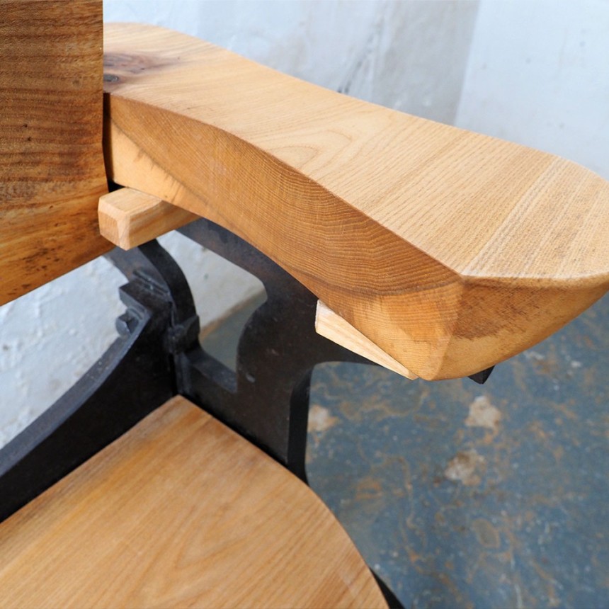 Recraft & Upcycled Monk Seat- SalvoWEB UK