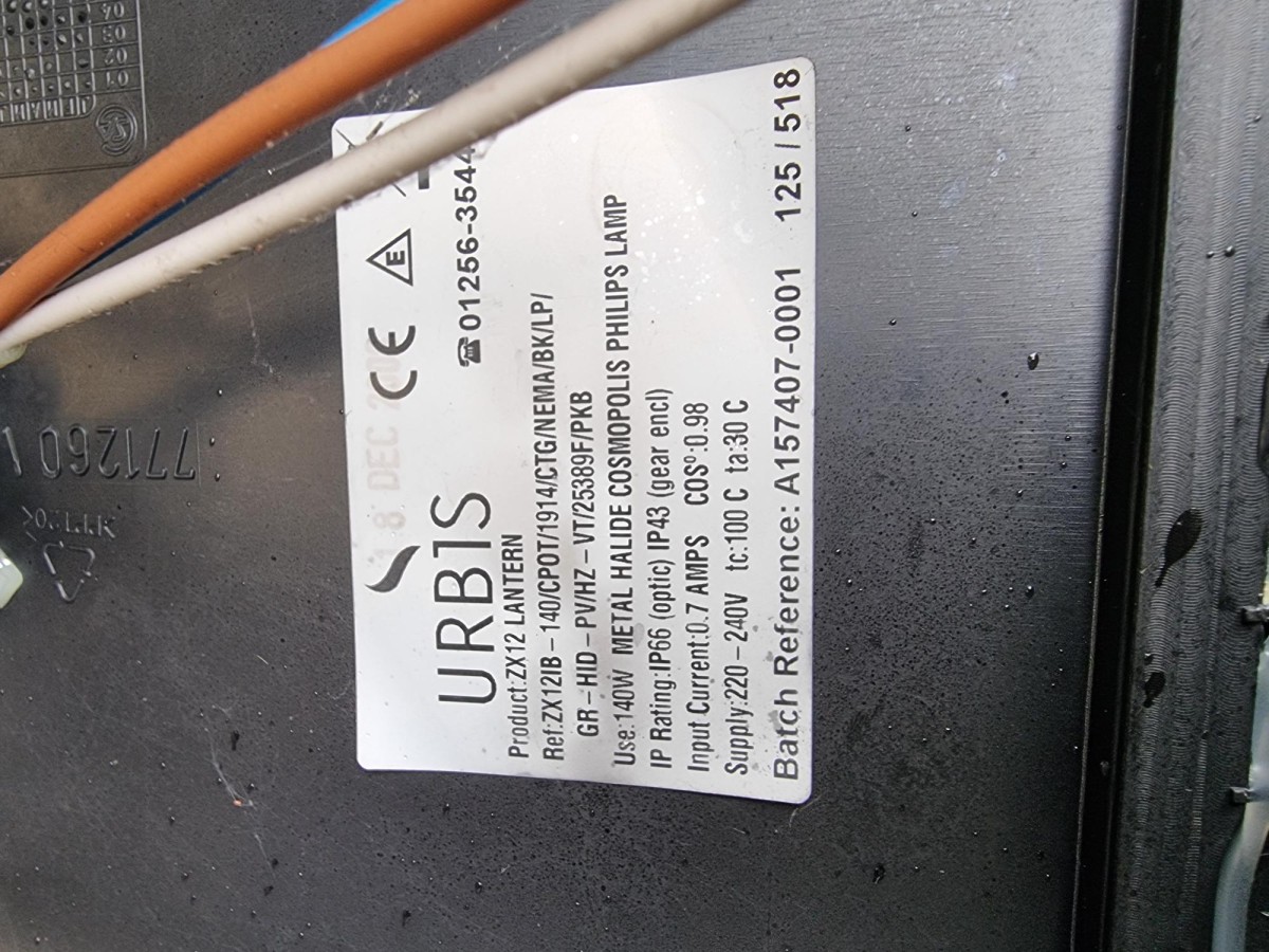 Antique & Reclaimed Urbis ZX12 Street Lights- SalvoWEB UK