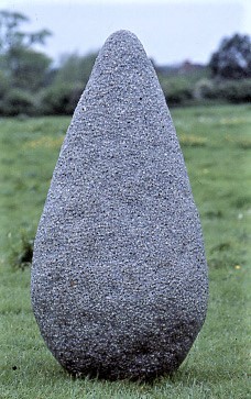 Antique & Reclaimed Solid Granite Menhir 1200mm- SalvoWEB UK