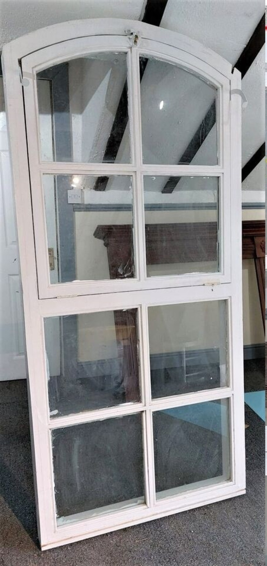 Antique & Reclaimed Window frame glazed 1935mm- SalvoWEB UK