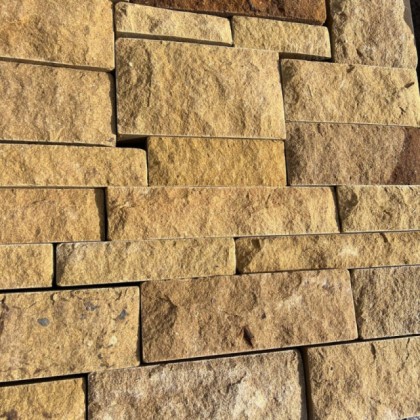 New & Repro Pitched Face Natural Building Stone - 140mm Bed - Ready to ...