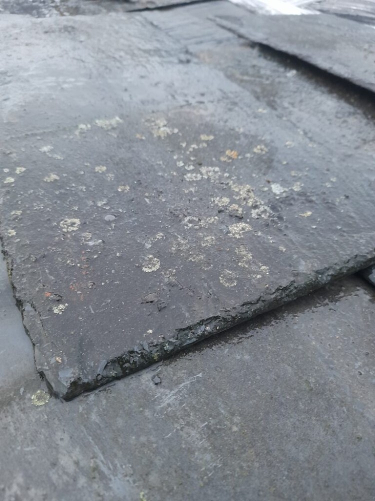Antique & Reclaimed Reclaimed Batch of 7000 Welsh Blue / Grey Roofing ...