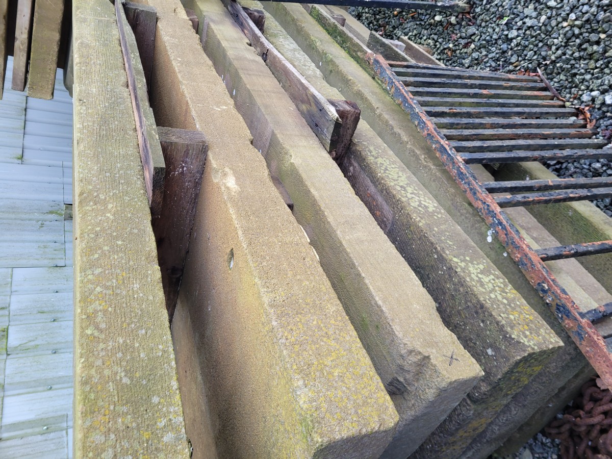 Antique & Reclaimed Large Reclaimed Slabs £220 Each.- SalvoWEB UK