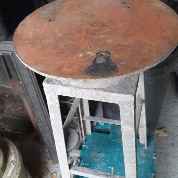 Antique & Reclaimed Engineering table - SalvoWEB UK