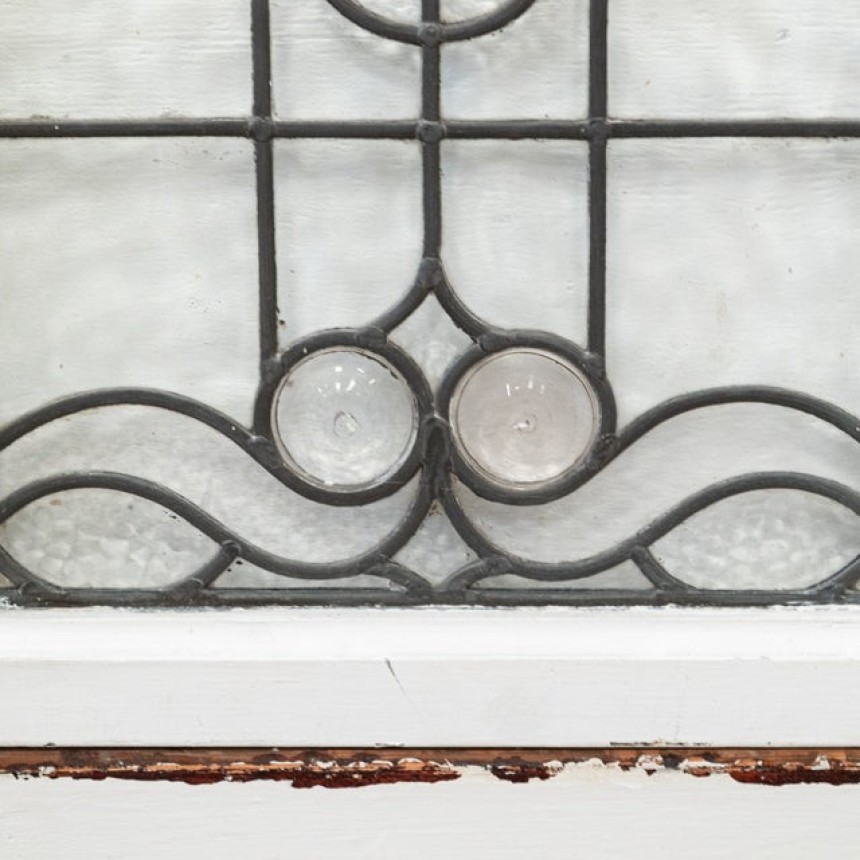 Antique & Reclaimed Reclaimed Stained Glass Arched Windows ...