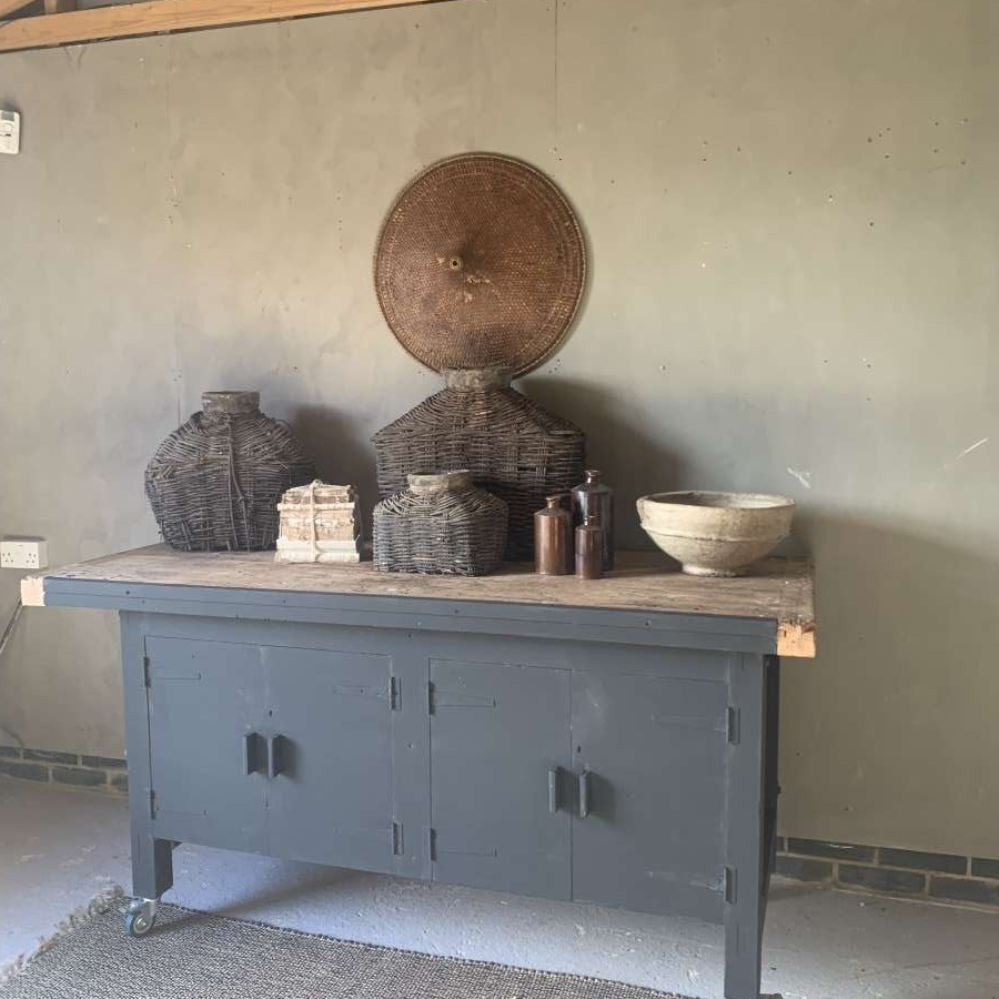 Antique & Reclaimed Old Laboratorybench/table/kitchen island/worktable ...