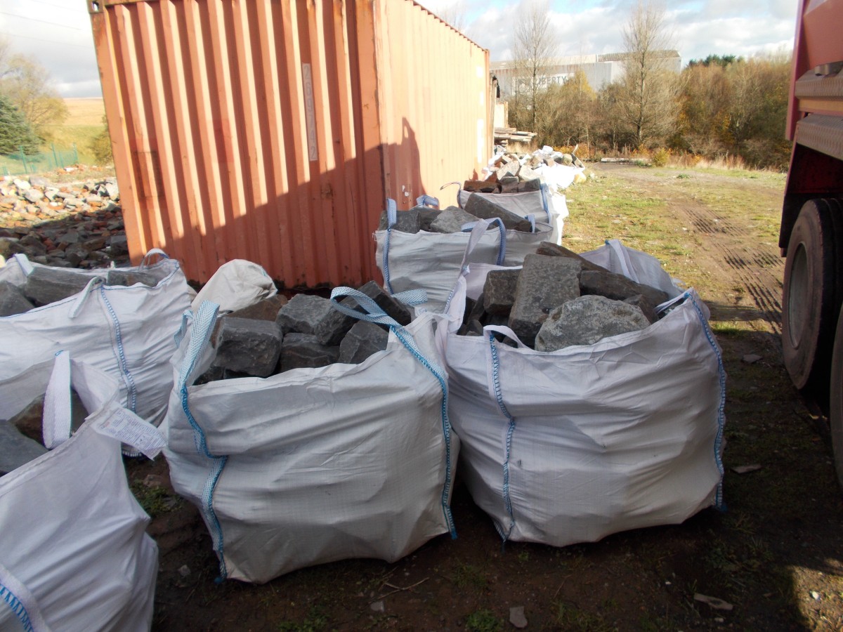 Antique & Reclaimed Reclaimed blue pennant building stone- SalvoWEB UK