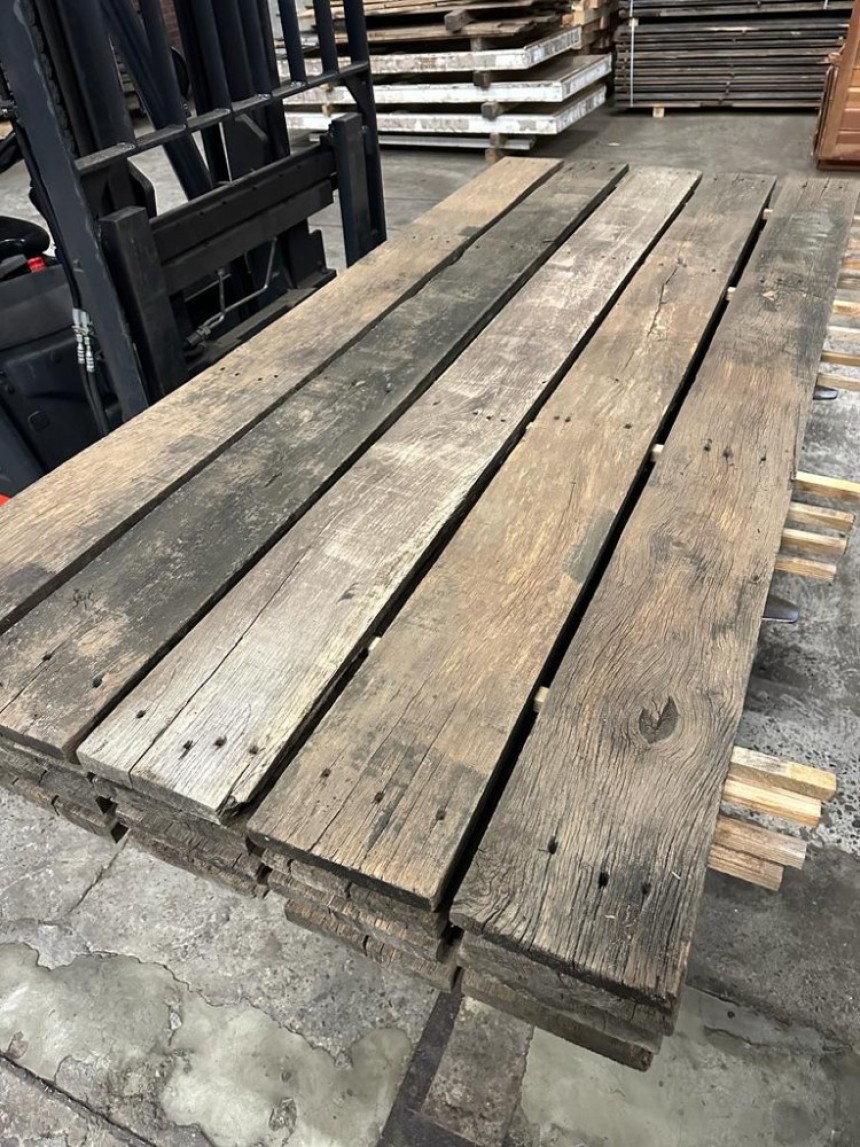 Antique & Reclaimed Reclaimed Oak Flooring Boards- SalvoWEB Holland