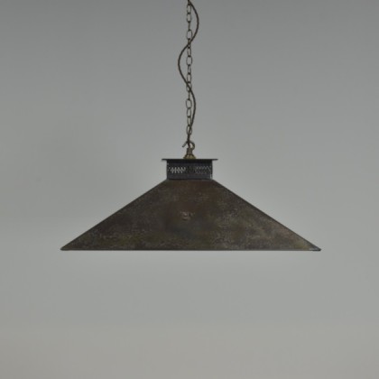 Antique & Reclaimed Pyramidal Mirrored Light -Large- SalvoWEB UK