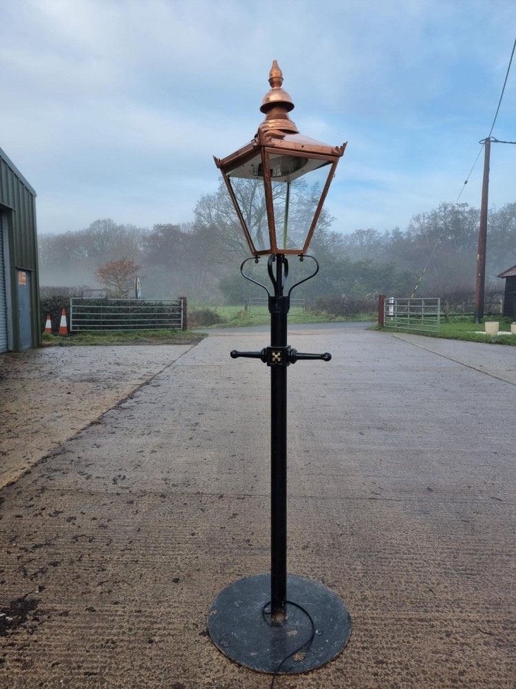 Recraft & Upcycled DW Windsor Street Refurbished Copper Light with ...