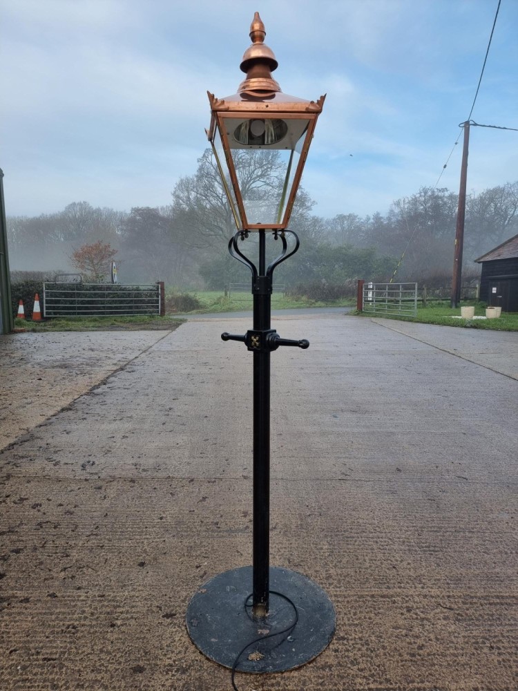 Recraft & Upcycled DW Windsor Street Refurbished Copper Light with ...