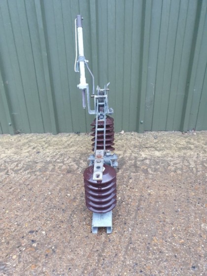 Antique & Reclaimed High Voltage Triple Air Break Isolator Porcelain ...