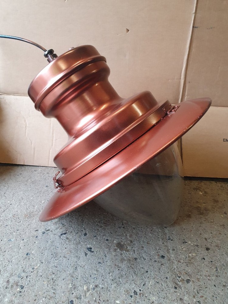 Antique & Reclaimed DW Windsor Strand "c" Painted copper- SalvoWEB UK