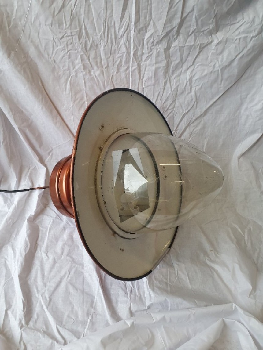 Antique & Reclaimed DW Windsor Strand "c" Painted copper- SalvoWEB UK