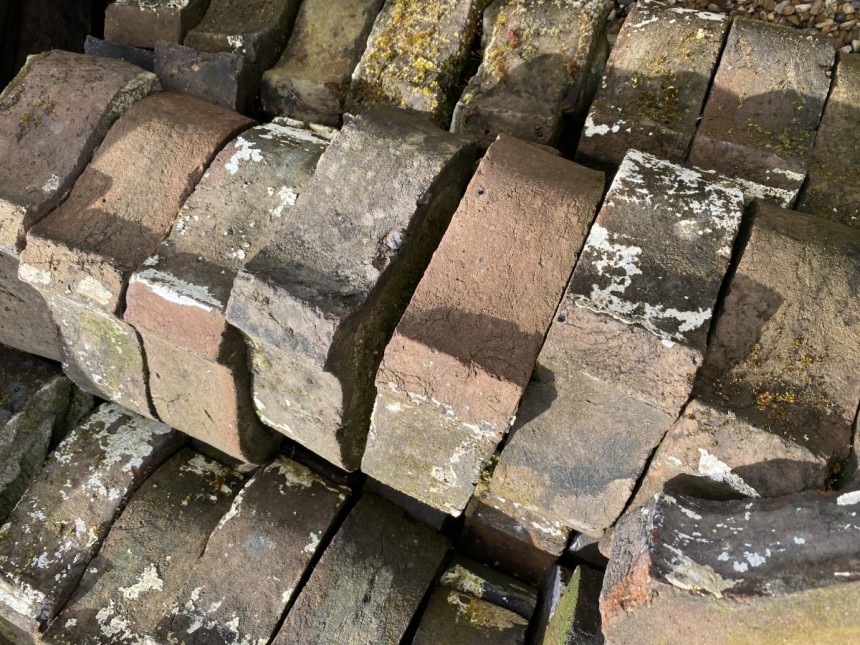 Antique & Reclaimed Victorian coping stones set of 60 at 5.50 each ...