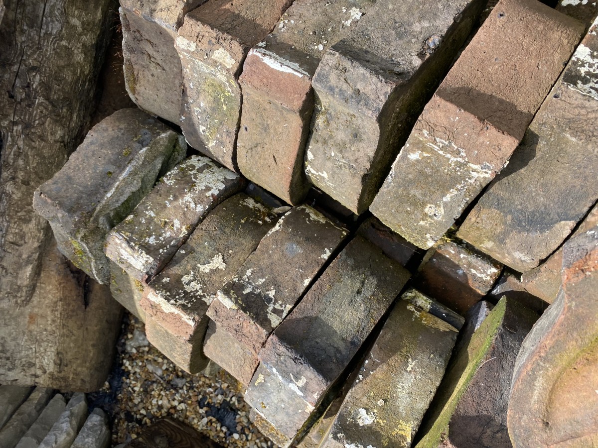 Antique & Reclaimed Victorian coping stones set of 60 at 5.50 each ...